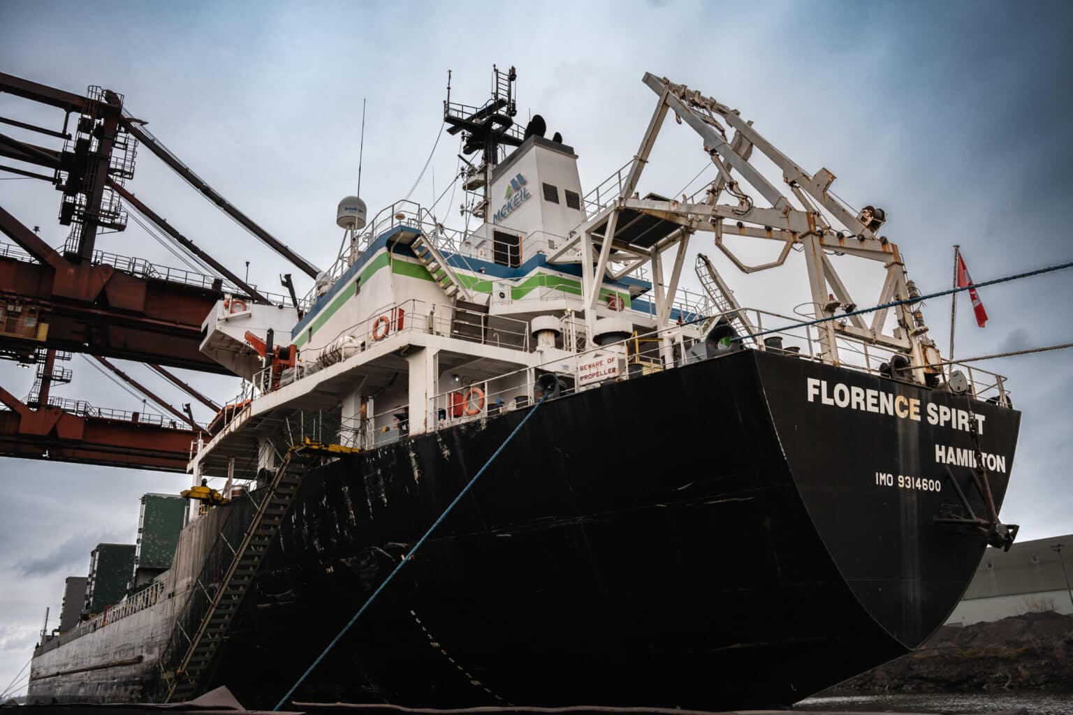 Hamilton-Oshawa Port Authority welcomes the first vessel of the 2023 ...