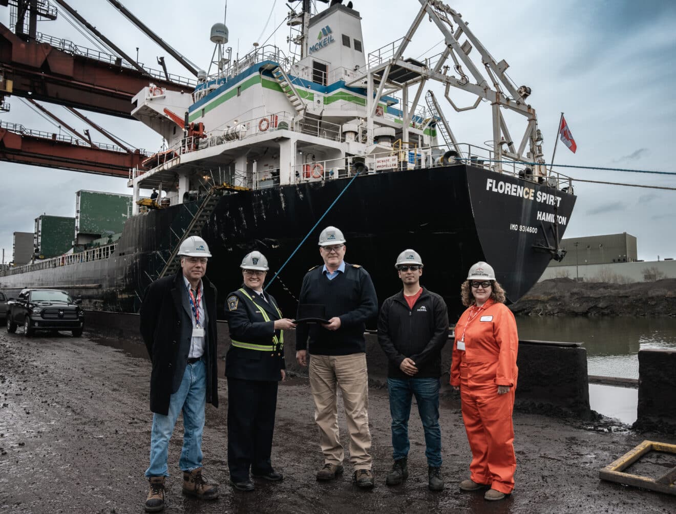 Hamilton-Oshawa Port Authority welcomes the first vessel of the 2023 ...